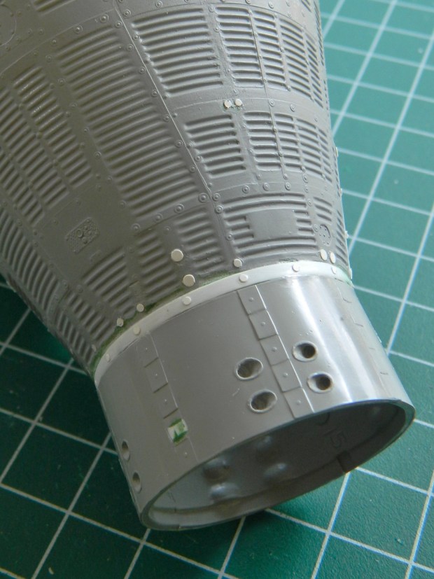 Gemini (Revell) Build #9 – Fixing exterior details, adding washers ...