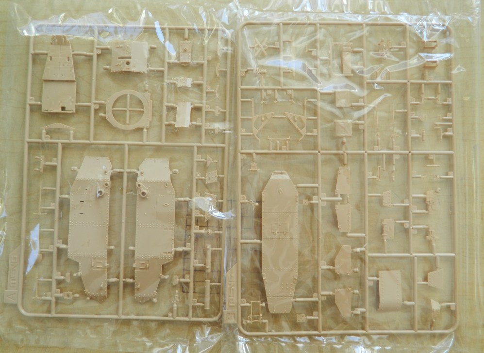 FT-17 (Meng) Build #1 – Parts Layout, Assembling Tracks, and Marking ...