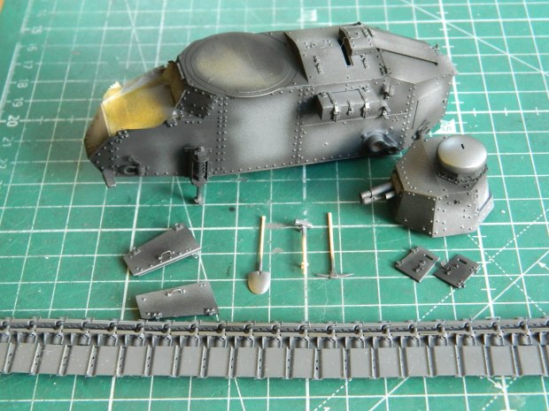 FT-17 (Meng) Build #4 – The Exterior Gets Paint & Things Really Start ...