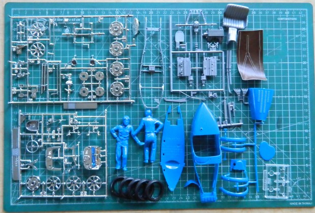 Bugatti Type 35B (Monogram) Build #1 – Parts Layout and Getting Started ...